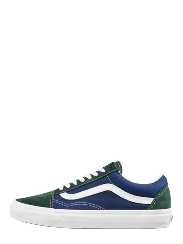 VANS Old Skool '2-tone' Casual Sneakers - Blue/green
