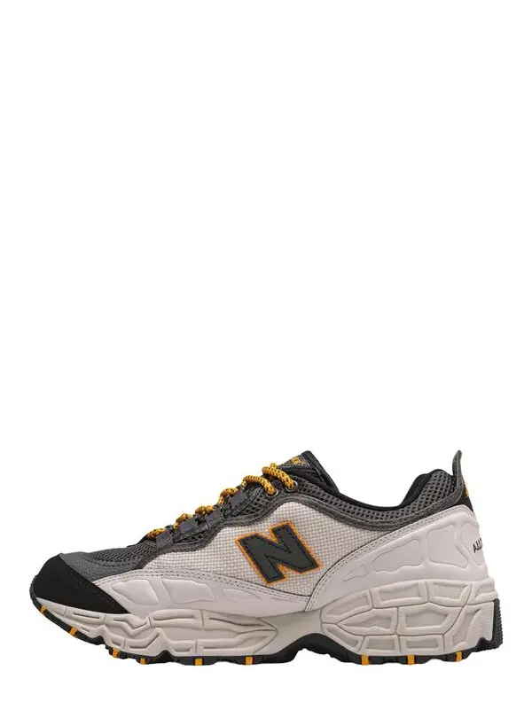 NEW BALANCE 801 Colorblock Lace-up Sneakers - Grey/black
