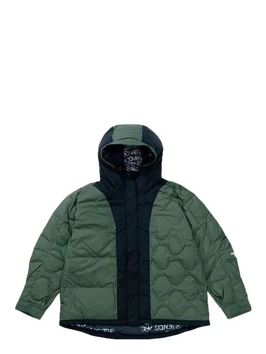 The North Face Logo Down Jacket - Green