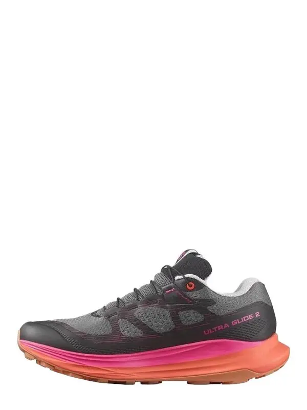 SALOMON Ultra Glide 2 Athletic Sneakers - Grey Orange