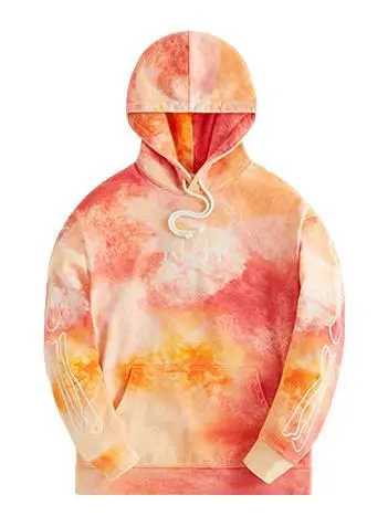 Kith Treats Skeleton Nelson Hoodie - Orange/red