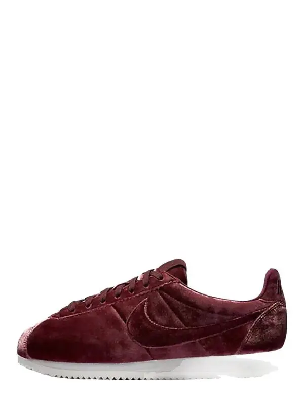 Nike Classic Cortez Premium Sneakers - Burgundy