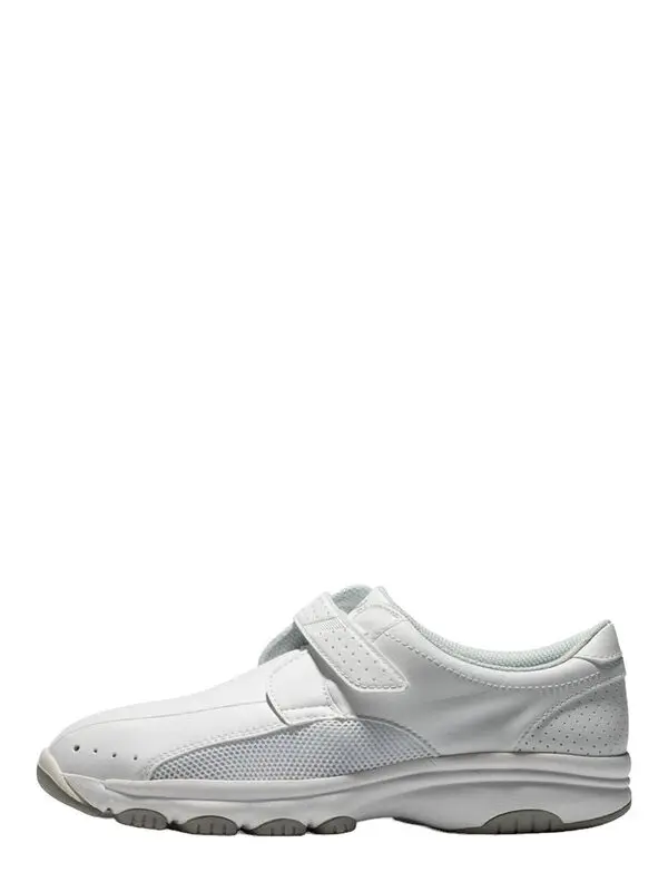 Asics Work Shoes With Velcro Fastening - White
