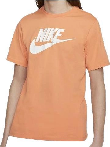 Nike Sports Short Sleeve Tee - Orange/white
