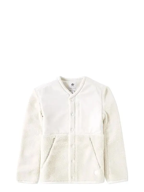 Adidas X Wiings Sherpa Jacket - White