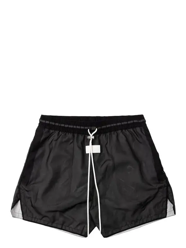 Nike X Fear Of God Stretch Shorts - Black/light Bone/sail