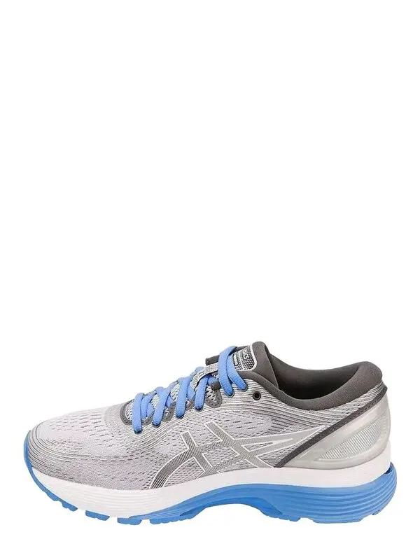Asics Gel-nimbus 21 Running Shoes - Grey/blue