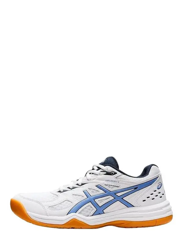 Asics Upcourt 4 Low Top Sneakers - White/blue
