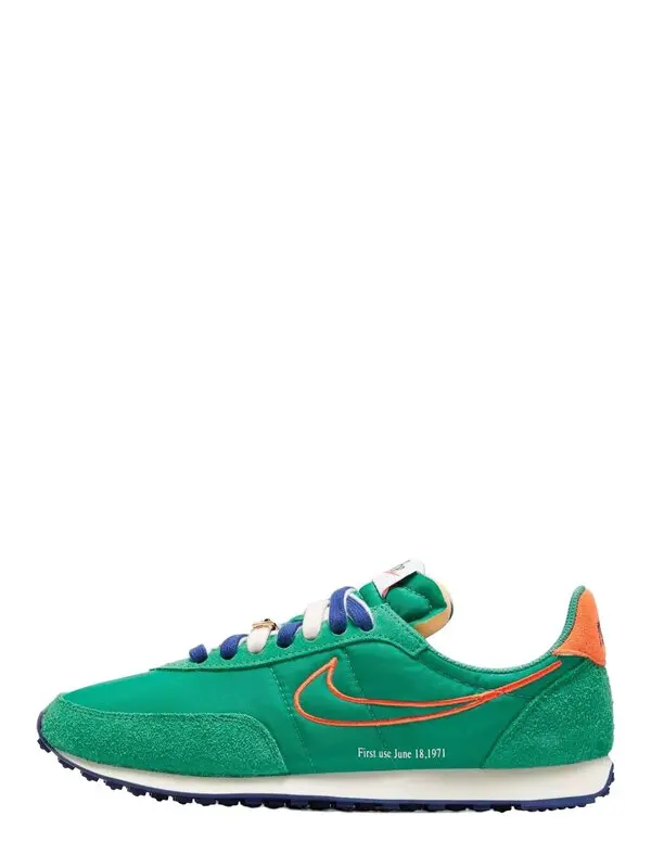 Nike Waffle Trainer 2 'first Use Green Noise' Lace-up Sneakers - Green Noise/orange/sail