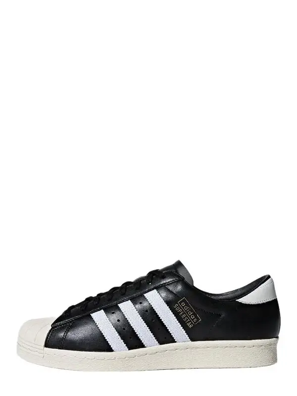 Adidas Superstar Low Top Sneakers - Black
