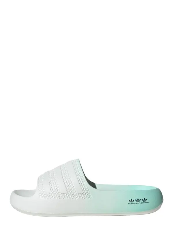 Adidas Adilette Ayoon Slide - White Tint/clear Mint/collegiate Navy
