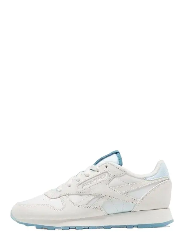 REEBOK Madwoman X Classic Leather Sneakers - White/blue