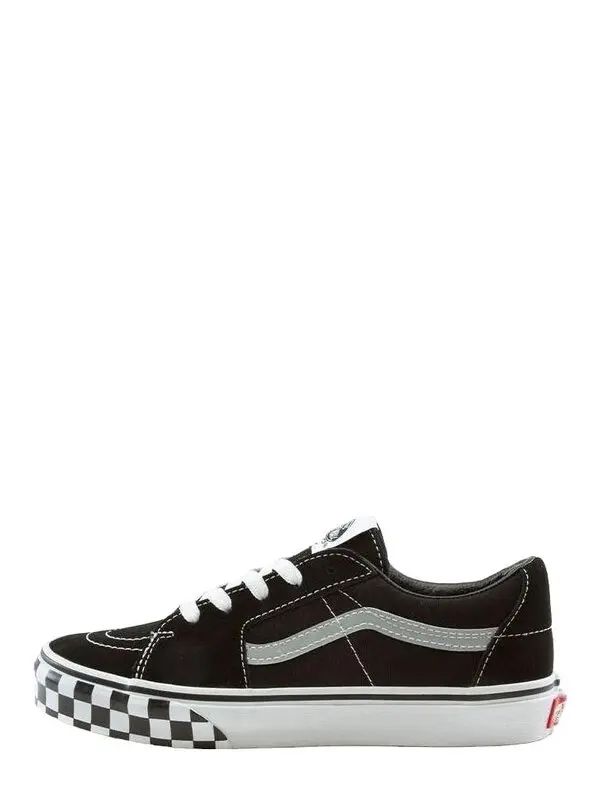 VANS Sk8-low Sidestripe Sneakers - Black/white/grey