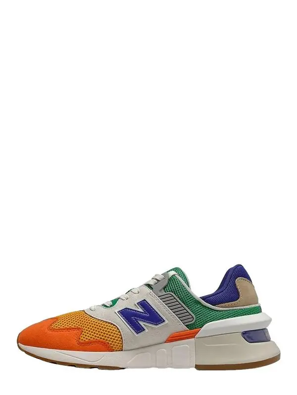 NEW BALANCE 997 Sport "multi-color" Athletic Sneakers - Greyblue/green