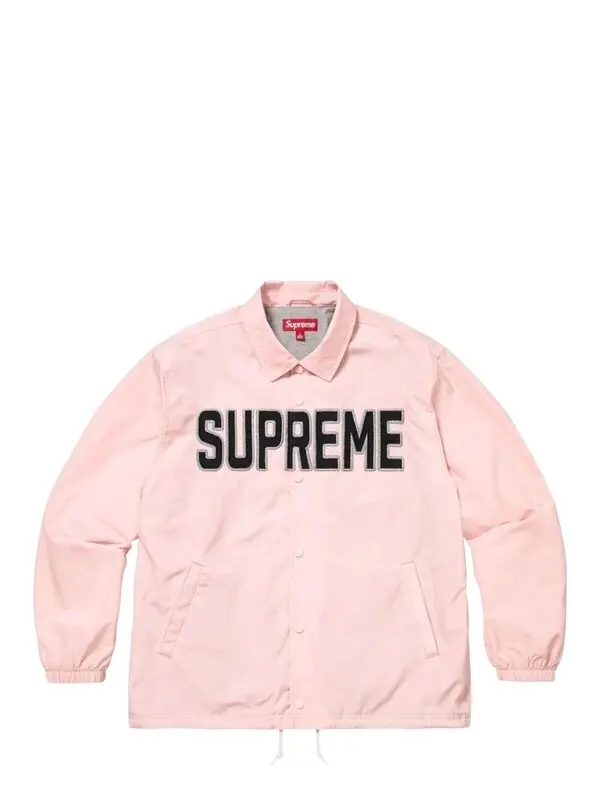Supreme Spellout Coaches Jacket - Pink