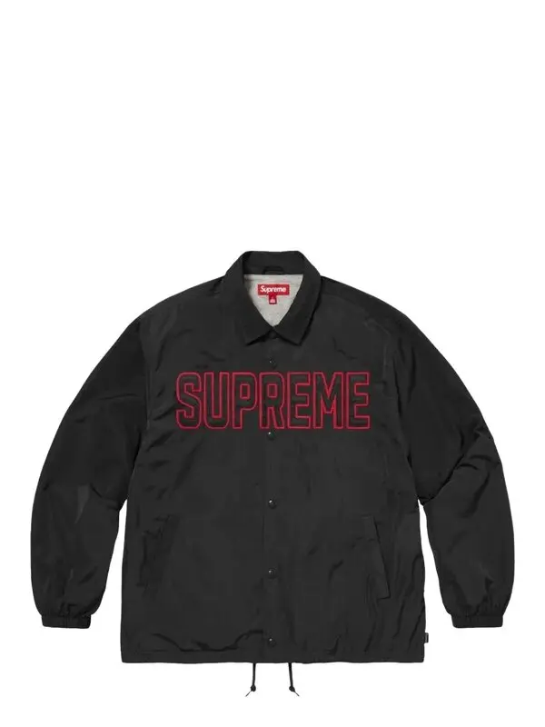 Supreme Spellout Coaches Jacket - Black
