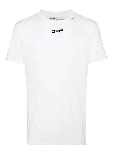 Off-White Ss20 Caravaggio Arrow Back Arrows Sketch Logo T-shirt - White