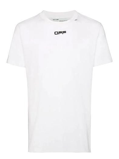Off-White Ss20 Caravaggio Arrow Back Arrows Sketch Logo T-shirt - White