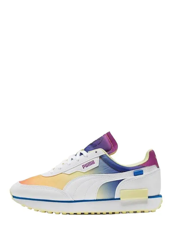 PUMA Future Rider "pride" Low Top Sneakers - White/orange/blue