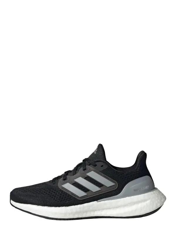 Adidas Pureboost 23 Wide Sneakers - Core Black/silver Metallic/carbon