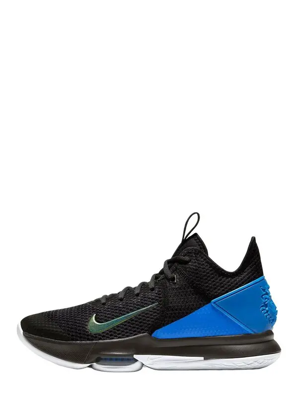 Nike Lebron Witness 4 Ep High Top Sneakers - Black/blue/white