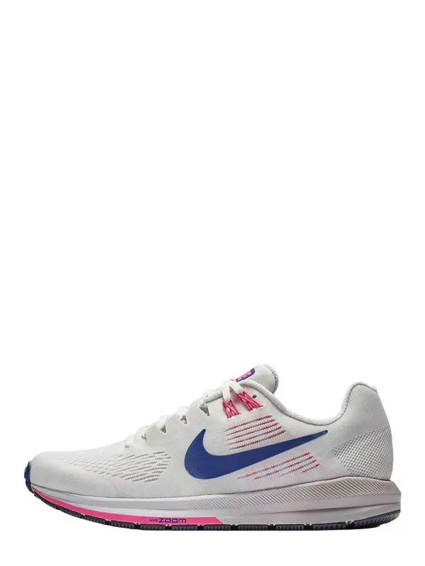 Nike Zoom Structure 21 - White/pink/blue