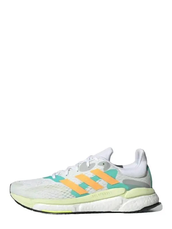 Adidas Solarboost 4 Athletic Sneakers - Cloud White/flash Orange/mint Rush