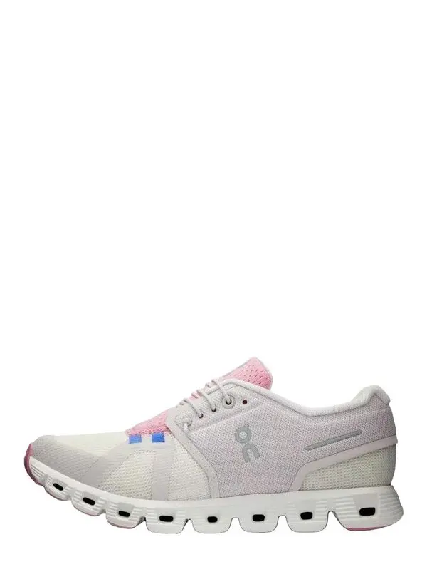 On Cloud 5 "ivory Blossom" Performance Running Shoes - Ivory/blossom