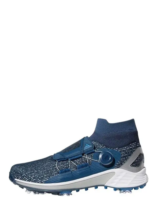 Adidas Zg21 Motion Primegreen Boa Mid Golf Shoes - Navy Blue
