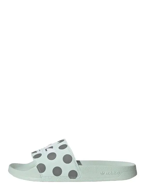 Adidas Adilette Slides Polka Dot - Peppermint Green