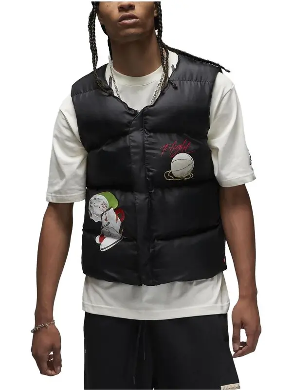JORDAN Artist Series Vest - Black/university Red
