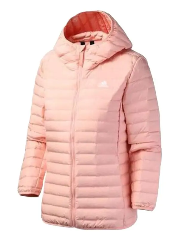 Adidas Varilite Soft Hooded Jacket - Pink
