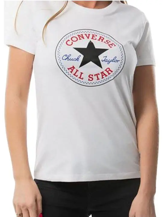 CONVERSE All Star Short Sleeve T-shirt - White