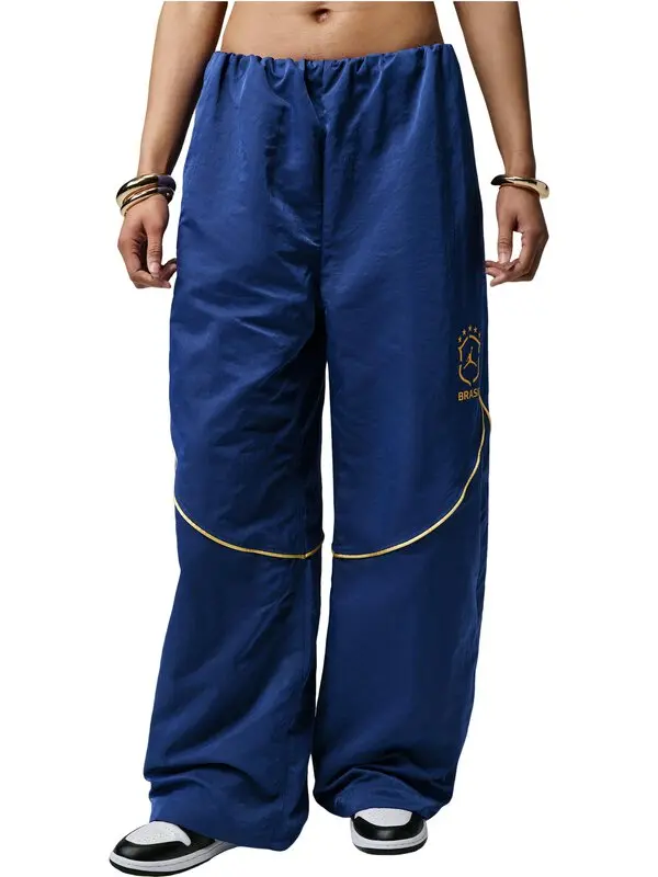 JORDAN Old Royal Yellow Pulse" Tunnel Pants - Old Royal/yellow Pulse