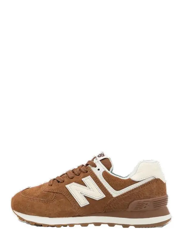 NEW BALANCE 574 Low Top Sneakers - Brown
