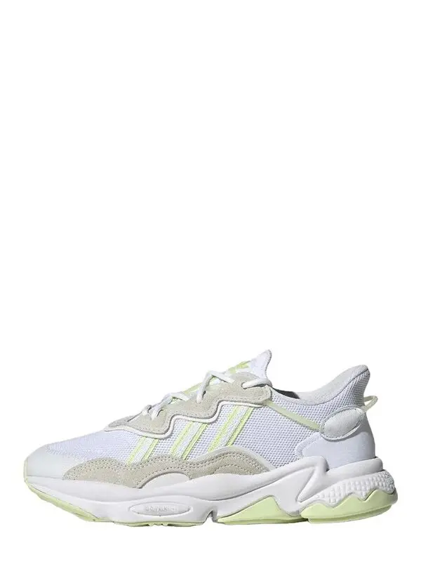 Adidas Ozweego Lace-up Sneakers - Cloud White/almost Lime/pulse Lime
