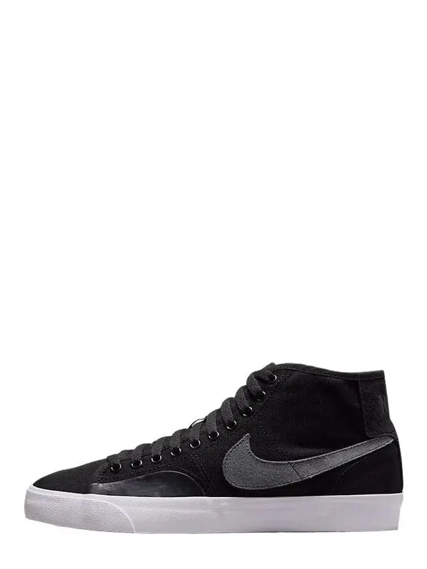 Nike Blazer Court Mid Prm Sneakers - Black
