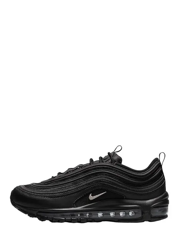 Nike Max 97 Metallic Silver Sneakers - Black