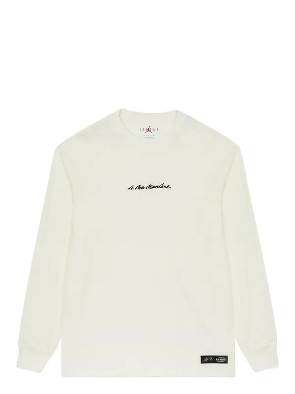 JORDAN X A Ma Maniere Long Sleeves T-shirt - Beige