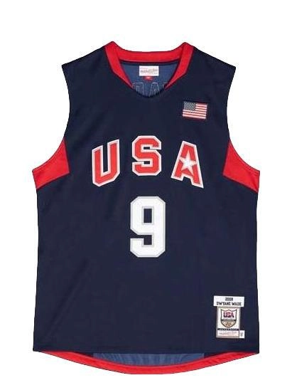 Mitchell & Ness Team Usa Dwyane Wade 2008 Authentic Jersey - Default Colorway