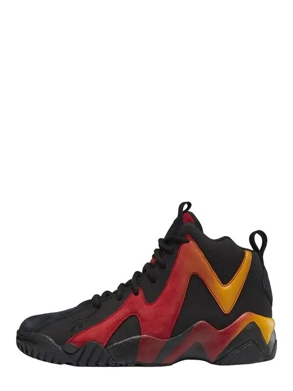 REEBOK Kamikaze Ii High Top Sneakers - Black/red/orange