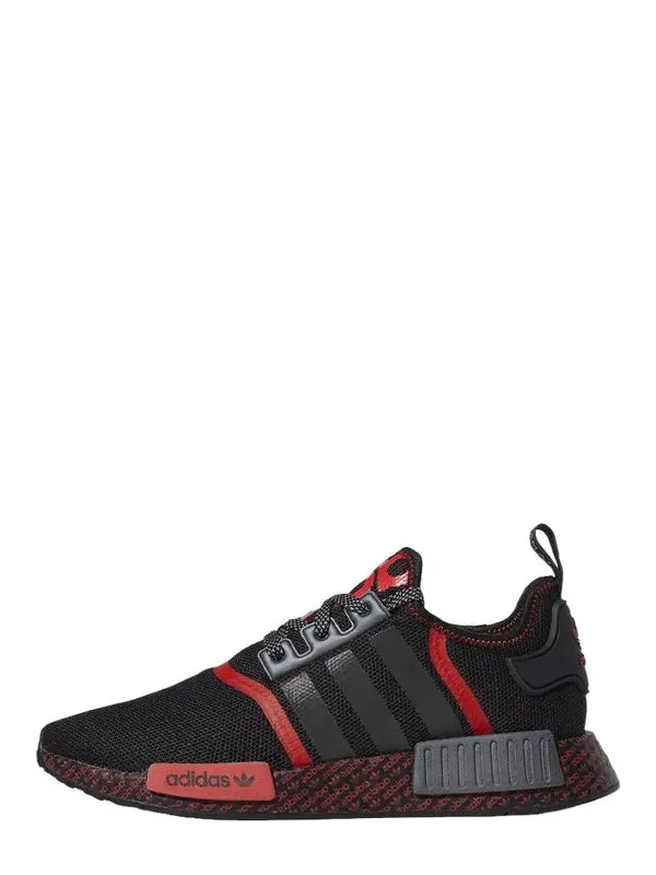 Adidas Nmd_r1 'boost Print' Sneakers - Black/red