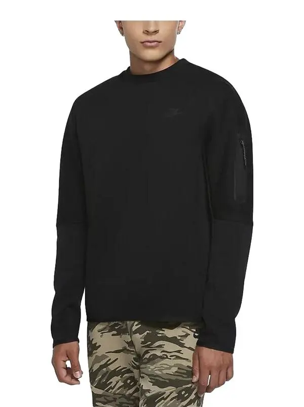Nike Tech Fleece Crew - Black