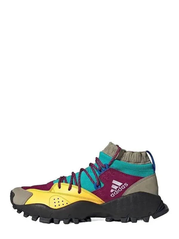 Adidas Seeulater Og High Top Sneakers - Green/purple/yellow
