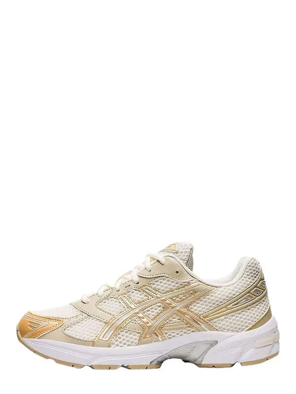 Asics Gel-1130 "cream Champagne" Low Top Sneakers - White/gold/yellow