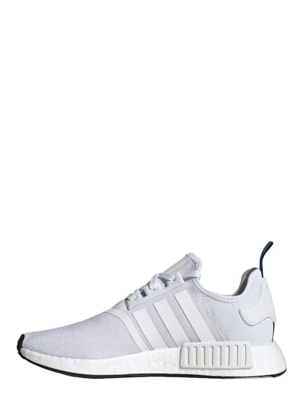 Adidas Nmd_r1 Primeknit Sneakers - Cloud White/cloud White/core Black