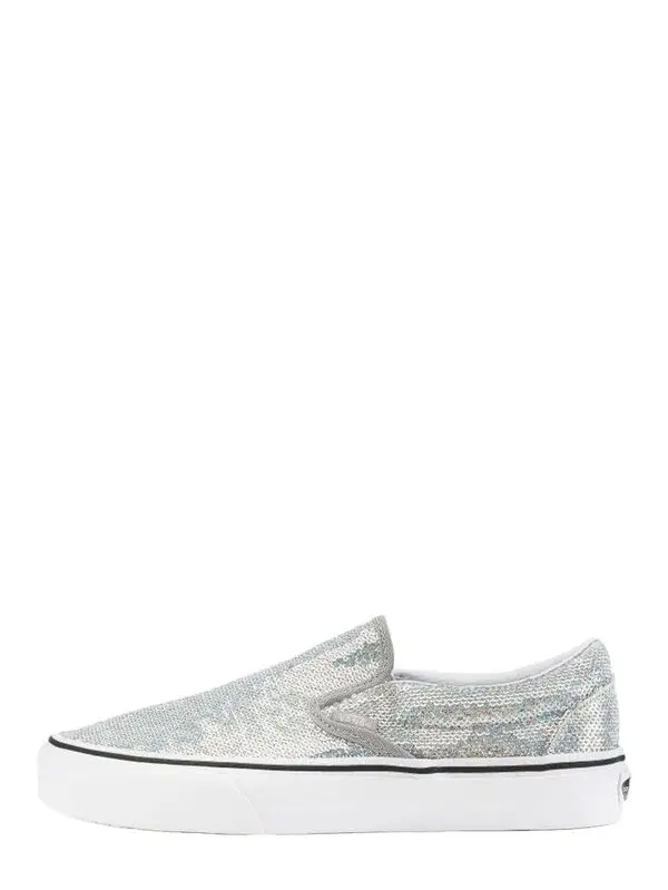 VANS Classic Slip-on Embellished Sneakers - Whitegray