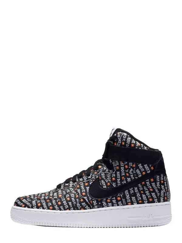 Nike Force 1 High '07 Lv8 'just Do It' Sneakers - Black