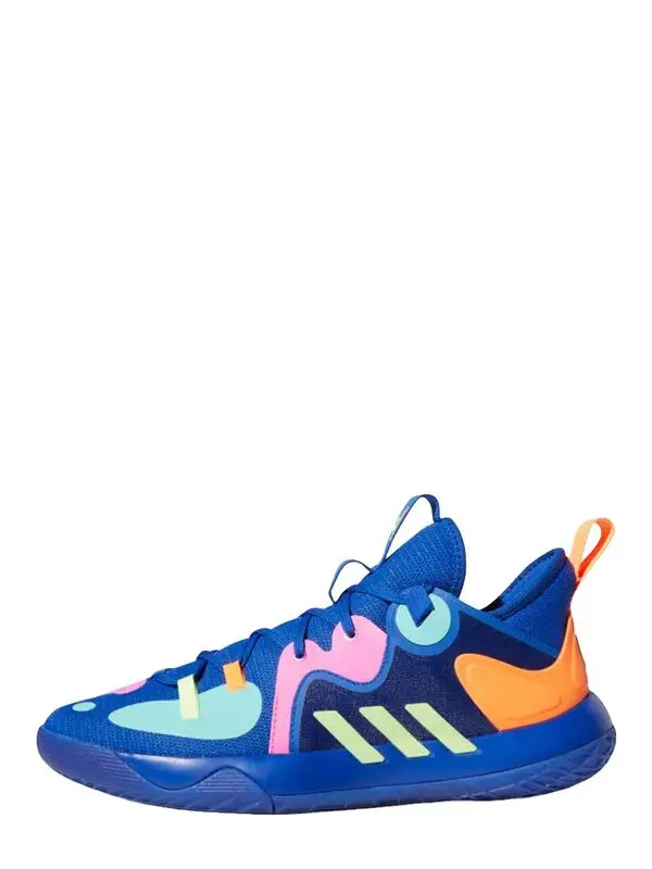 Adidas Harden Stepback 2 Athletic Sneakers - Blue/orange