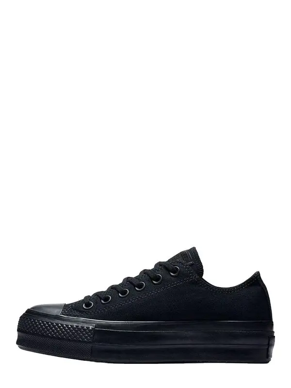 CONVERSE Chuck Taylor All Star Platform Low Top Sneakers - Black